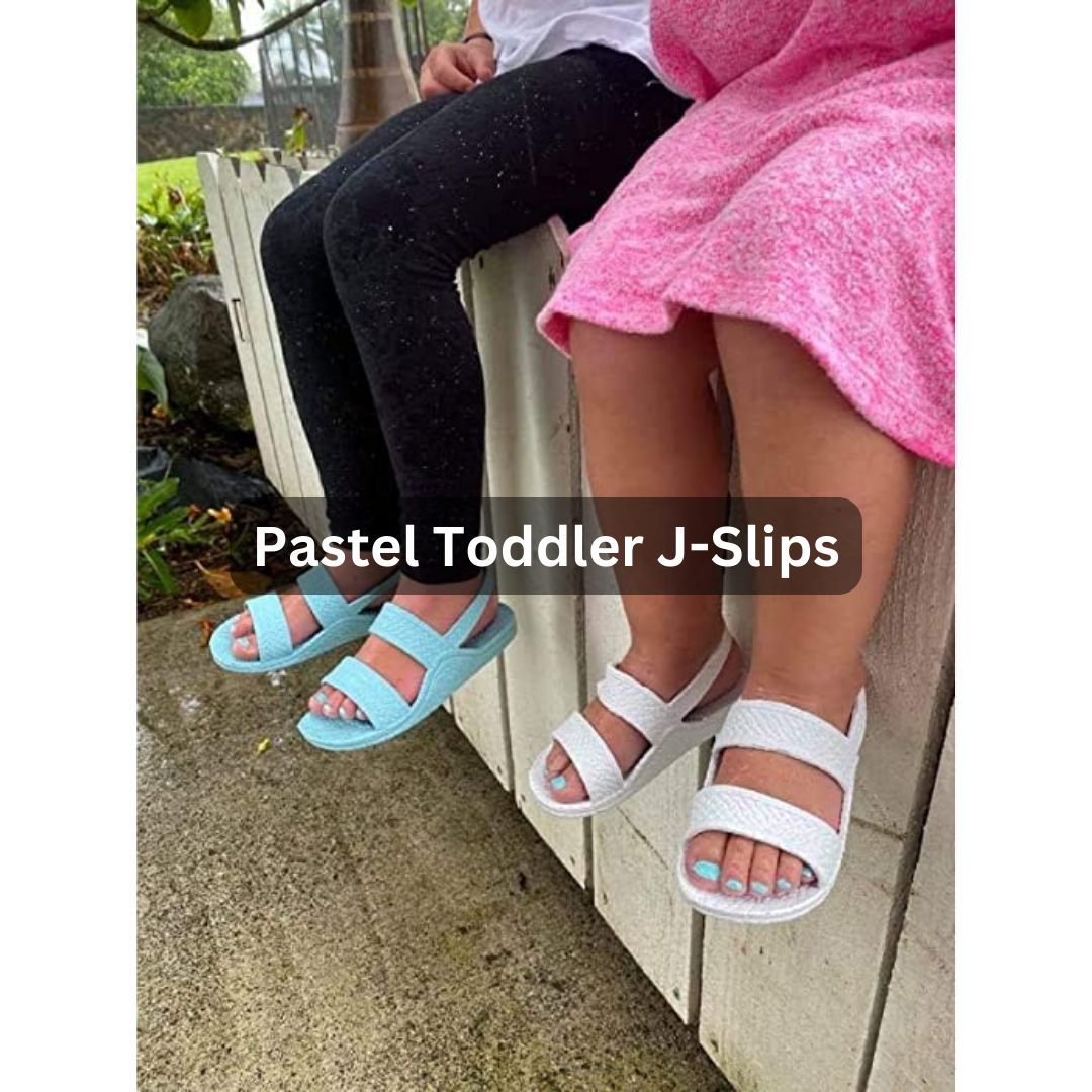 Toddler Pastel J-Slips – J-Slips Hawaiian Sandals